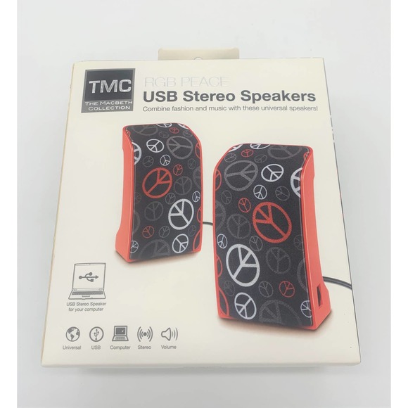 TMC | Portable Audio & Video | New Tmc Macbeth Collection Peace Sign ...